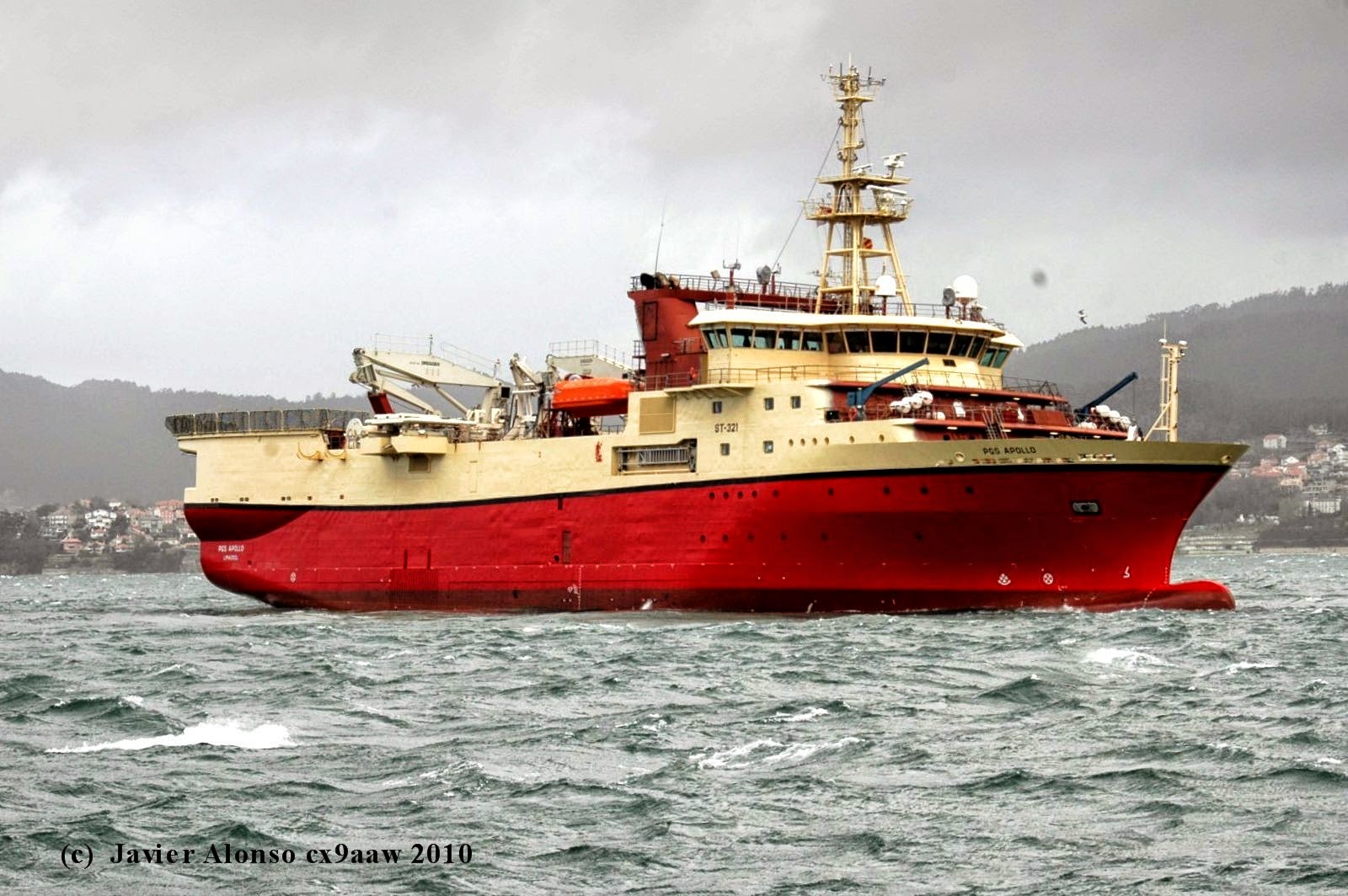 Industria naval española: Buque Sísmico "PGS APOLLO" construido por ...