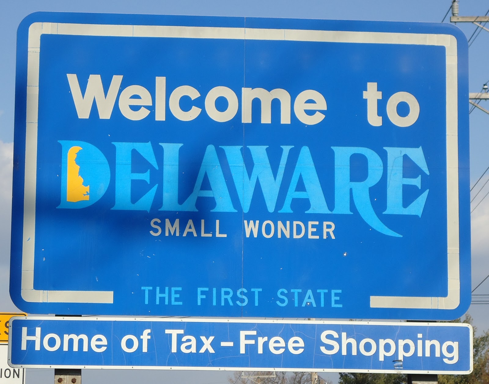 Doug's 2010 Roadtrip Blog: State Border Signs