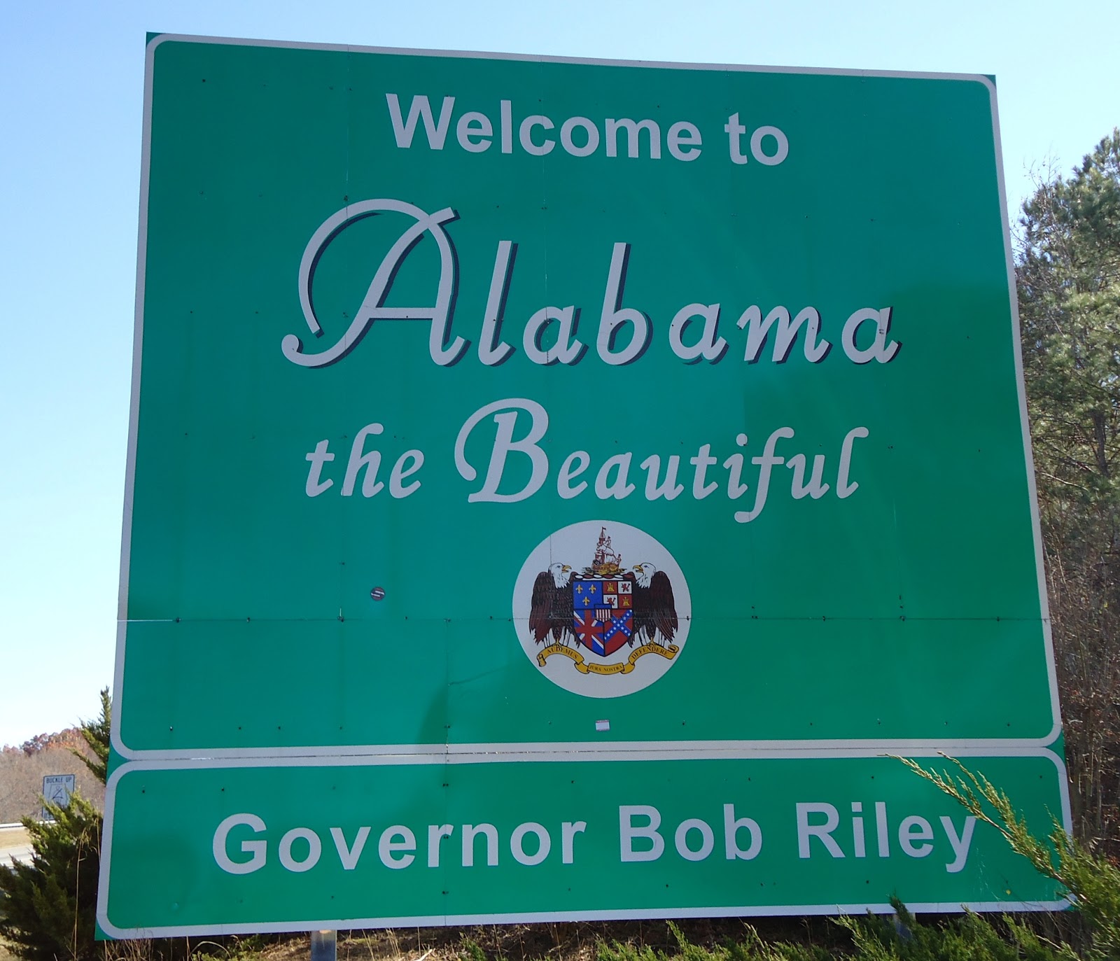 Doug's 2010 Roadtrip Blog: State Border Signs