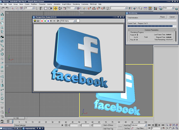 Membuat Logo FB Dengan 3D Max 2 | Blog Design | Tips n Trik | PUISI ...