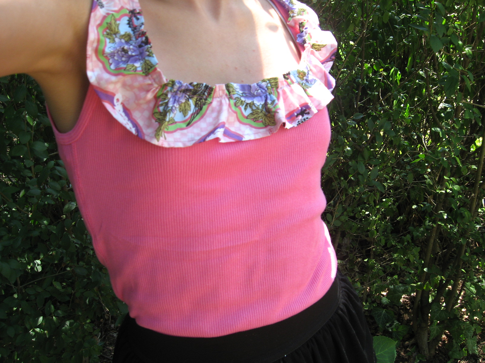 Crafty Kids & Co.: Ruffle Tank Top Refashion Tutorial