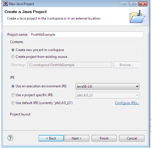 Subins World Hibernate Example To Insert Data Into Database