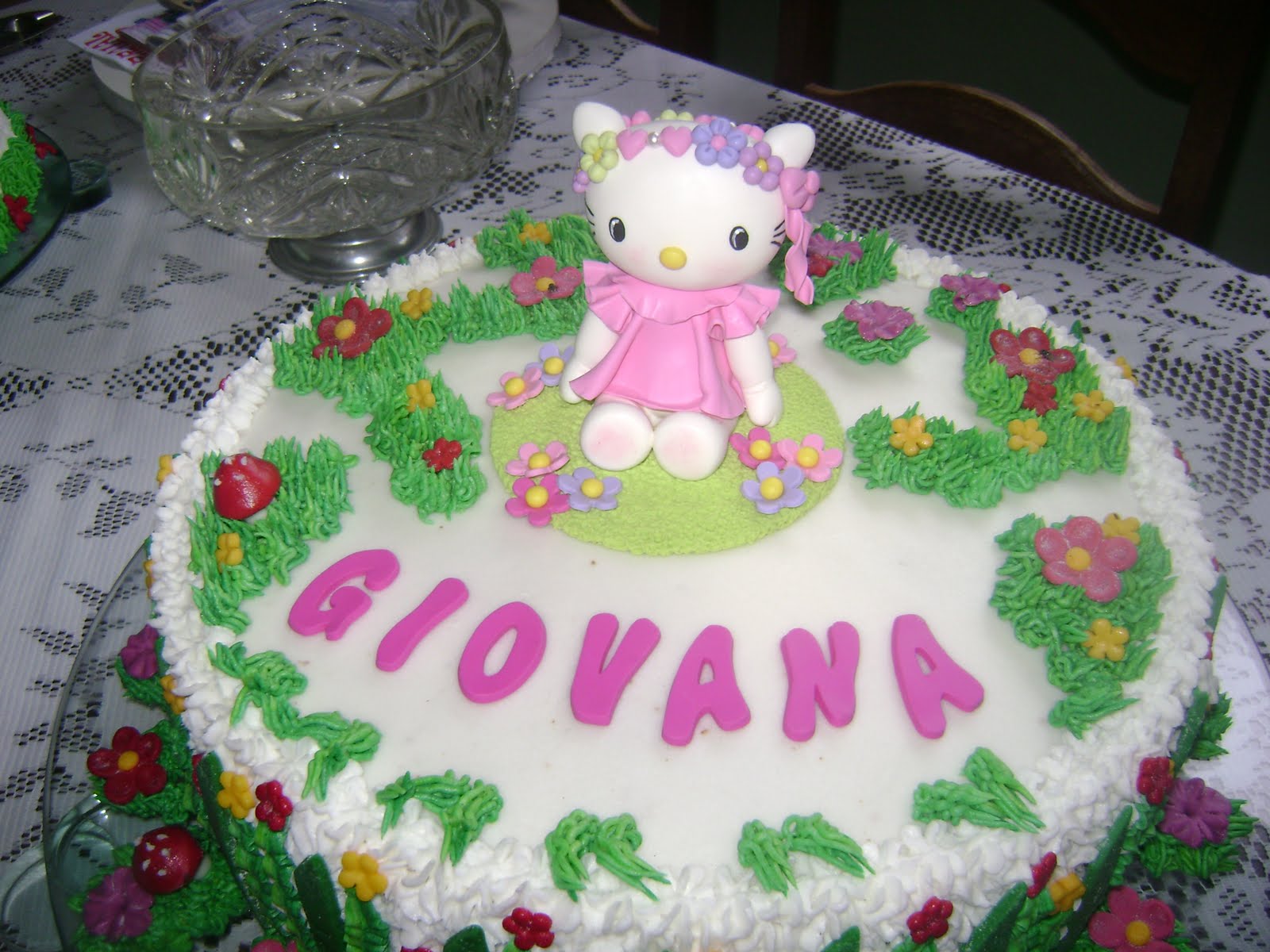 Andreza Artesanato -- Biscuit & Cia.: Topo de bolo - Hello Kit