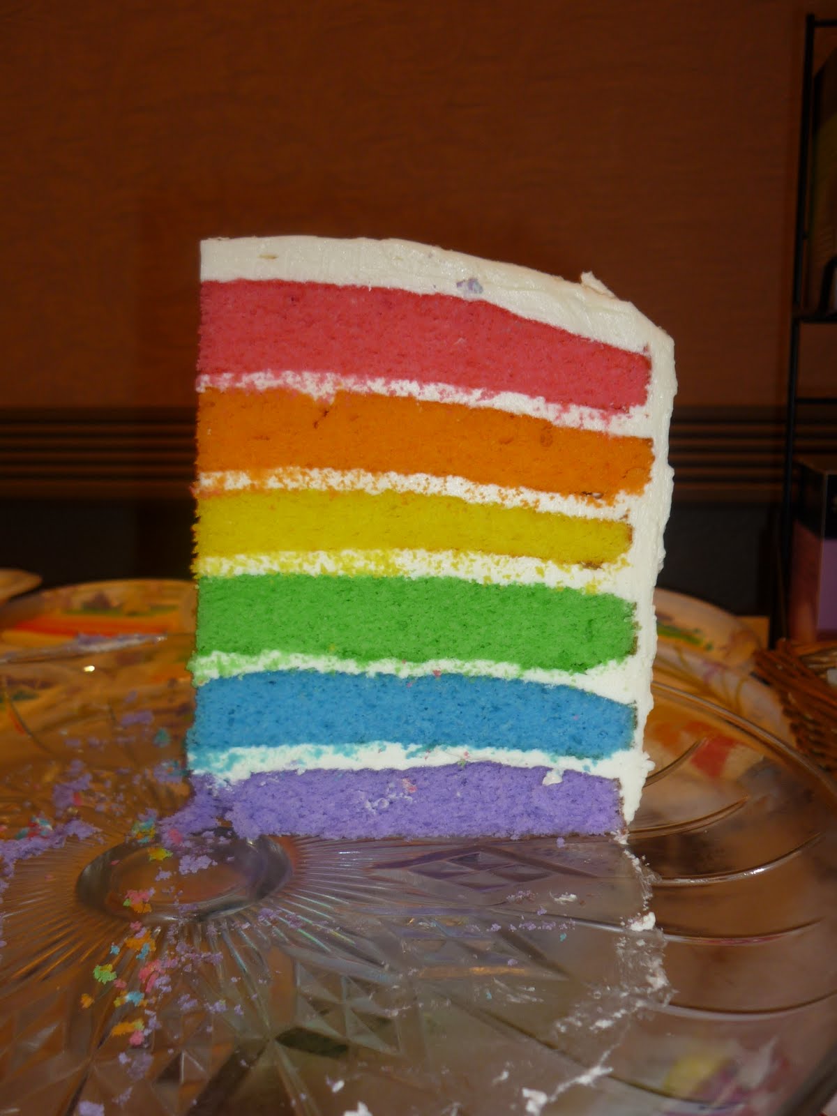 All Betz Off: Rainbow Cake (Six Layer Version)
