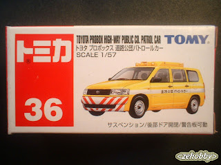 Zehobby: ~ Tomica Toyota Probox Highway Patrol Car