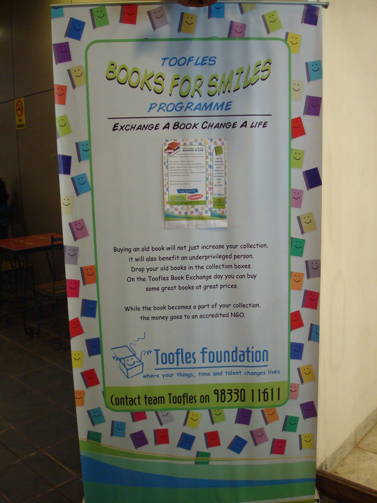 The Toofles Foundation: Volunteering Option 3: Books for Smiles