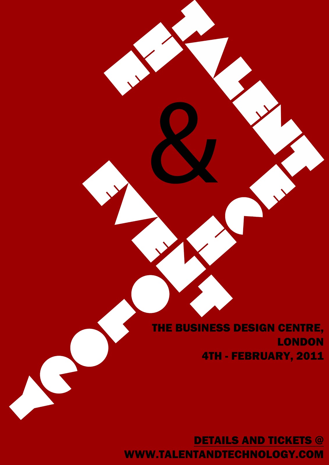 Research & Development : Talent & Technology: Poster Design 1: Teaser ...