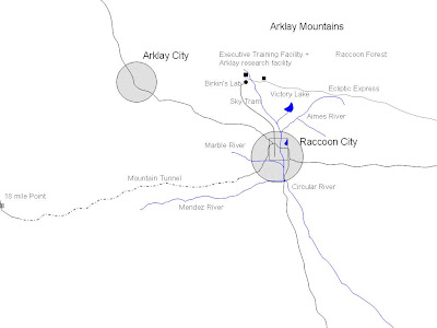 Raccoon City News: Map