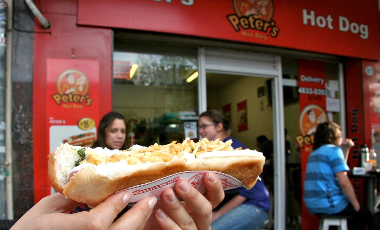 J And J Eat Their Way Around The World: Peter's Hot Dog (Buenos Aires ...