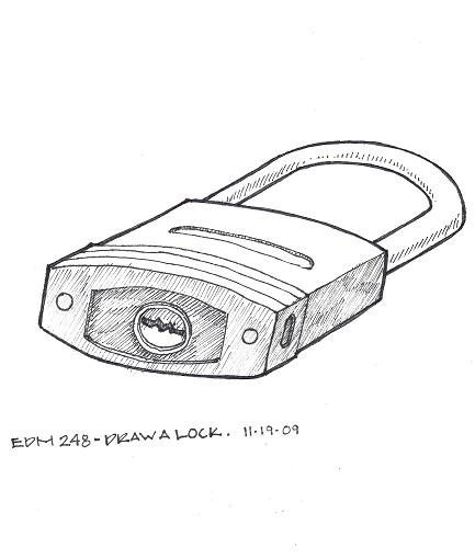 Easy To Draw Mechanical Object Sketch Coloring Page