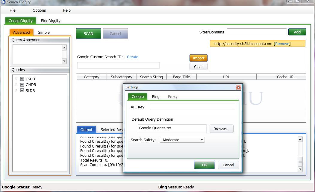 Google hacking database - jordprinter