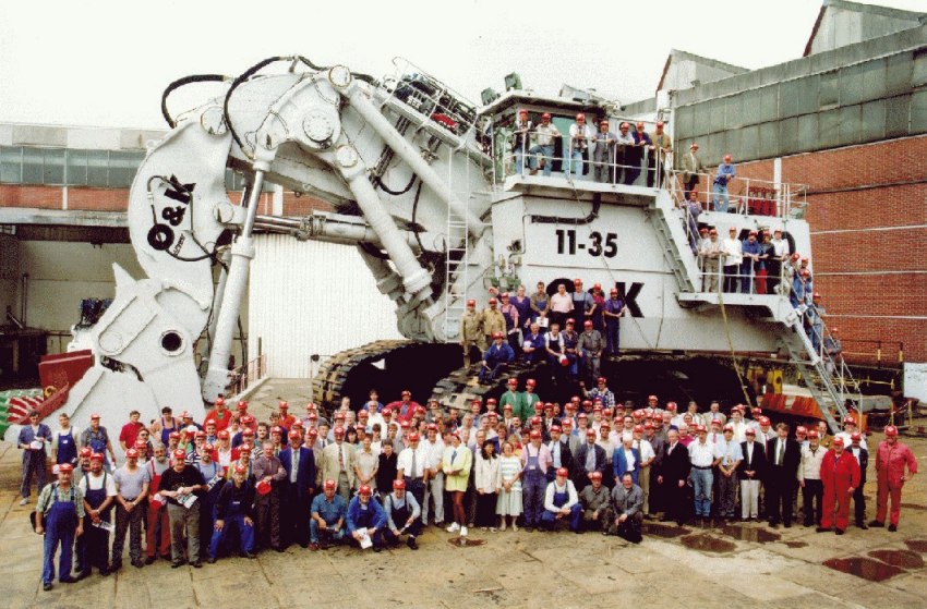 Bergmann Miner: Bucyrus RH400