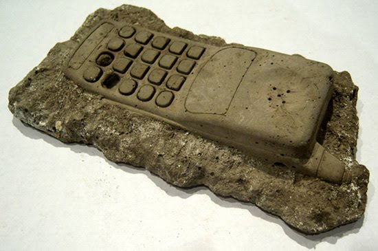 Extinct modern technology presented like fossils | The amazing page