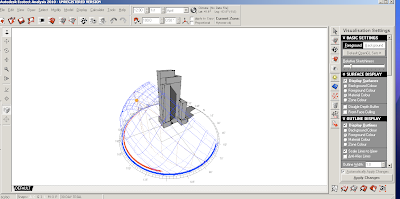 Exploring Autodesk's Ecotect: MORE ON SUN PATHS AND SHADING