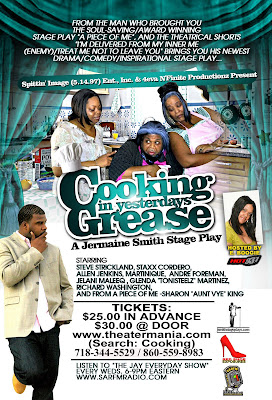 By Renee Visions: Cooking in Yesterday's Grease - A Stage Play