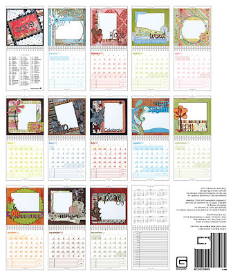 Tammy Bombardier ... creating with paper: 2009 Basic Grey Calendar Kit!