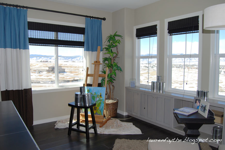 LaurenFaythe: A Model Home Art Studio Tour