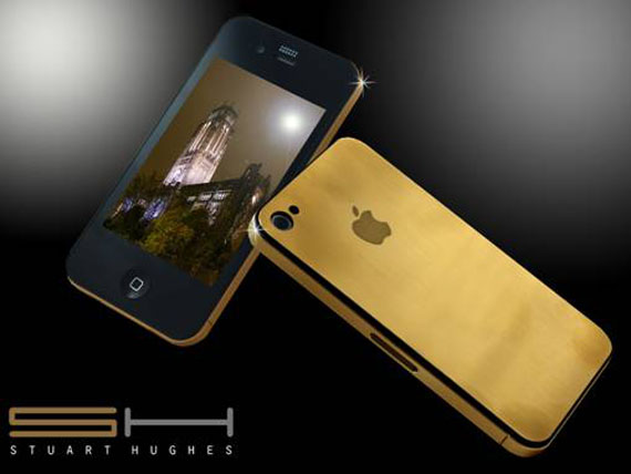 URBAN SPACE: 24K Gold Bespoke IPhone 4