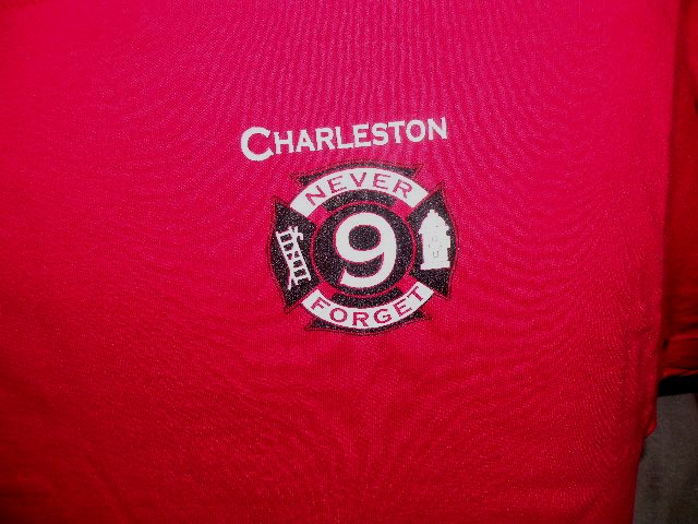 Charleston Firefighter Support Team: New Red Charleston 9 T-Shirts Now ...