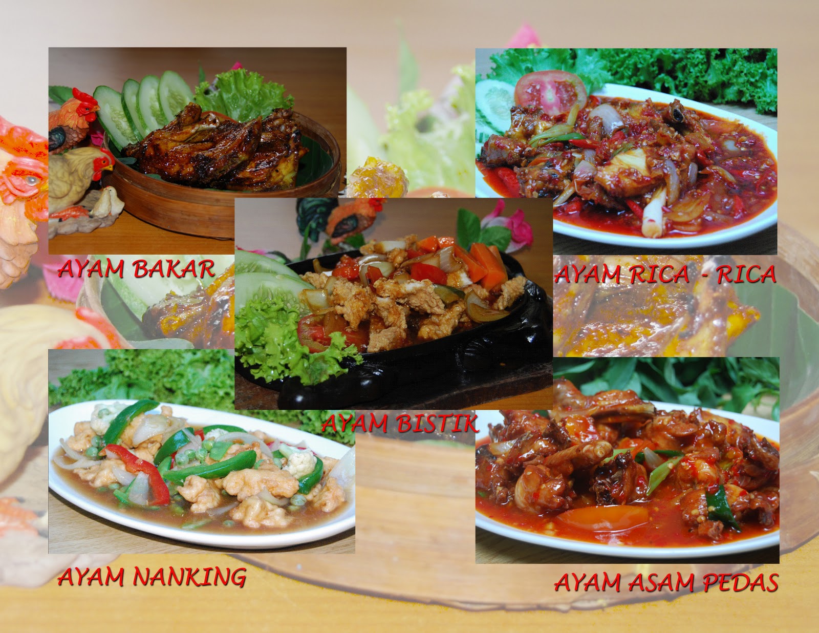 Pondok Kelapo: Menu Ayam