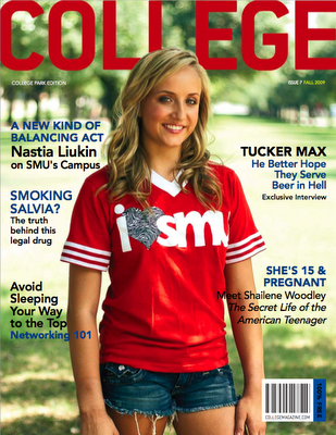 Harry Foster - AS Media 2011: Analysing College Magazine Covers