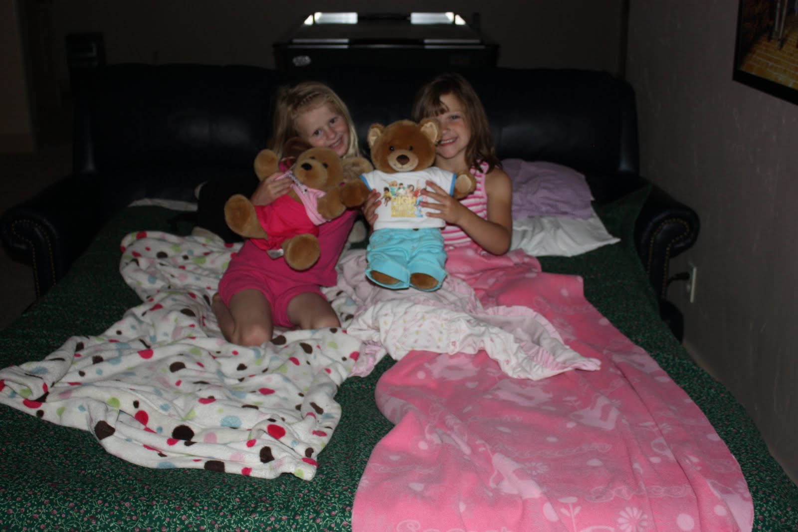 Dimonds in the Rough: First Friend Sleepover!