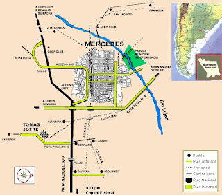 Nuestro Casamiento: Mapa de mercedes, como llegar