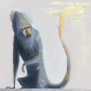 Paul's Art Blog: Spirit Monkey