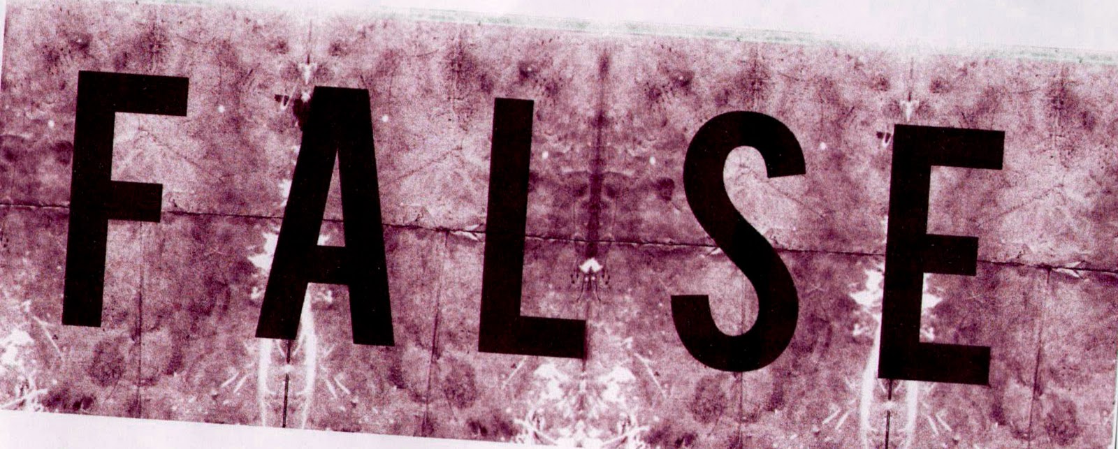 False - "the brand is me": Design of logo's and posters