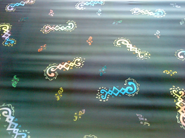 singgah jap: batik design sabah..