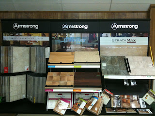Ted Holt Flooring Center: New Armstrong Vinyl/Resilient Display