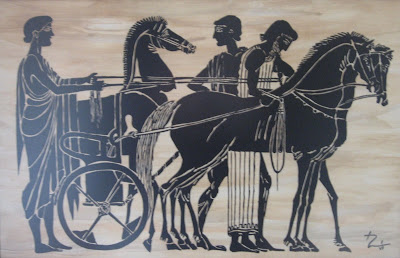 GUATÓGLOTA: Carruaje griego