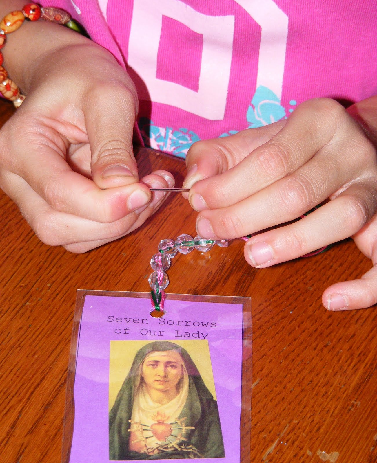 Ten kids and a Dog: Our Lady of Sorrows