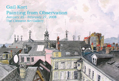 Clement Art Gallery: Gail Kort - Painting From Observation