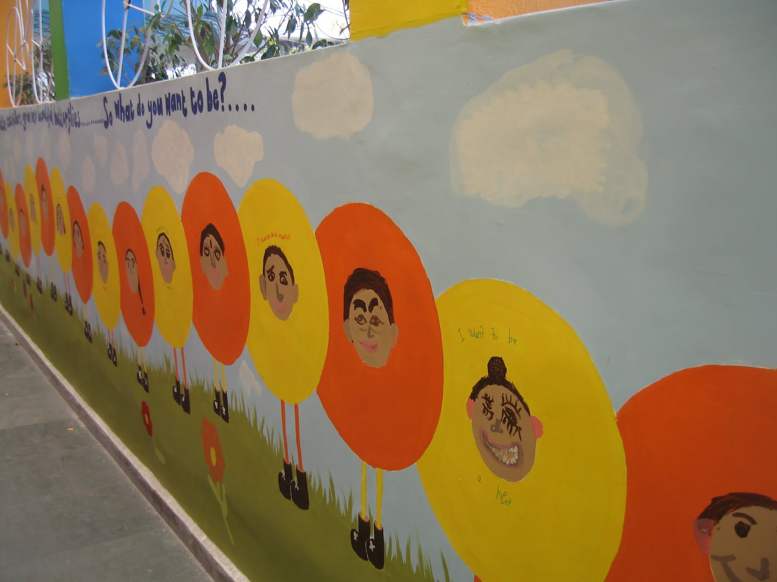 Participatory Art: A whole school mural project - Participatory art