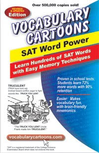 The Sojourner Reviews: New Monic Vocabulary Cartoons SAT Word Power