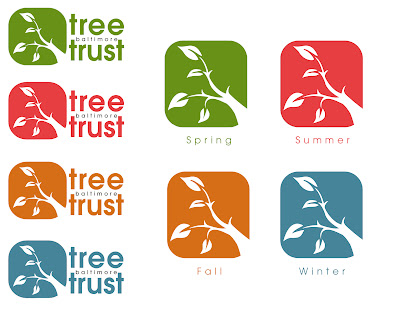 Bethany Maddock Graphic Design: Baltimore Tree Trust Logo Design