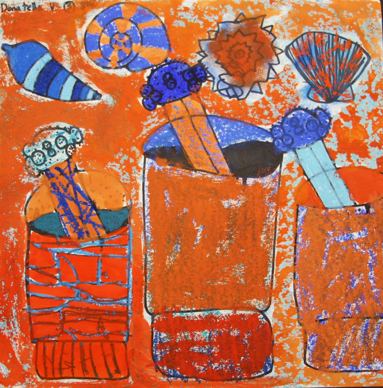 Briargrove Elementary Art Page: Nature Observations: Complementary ...