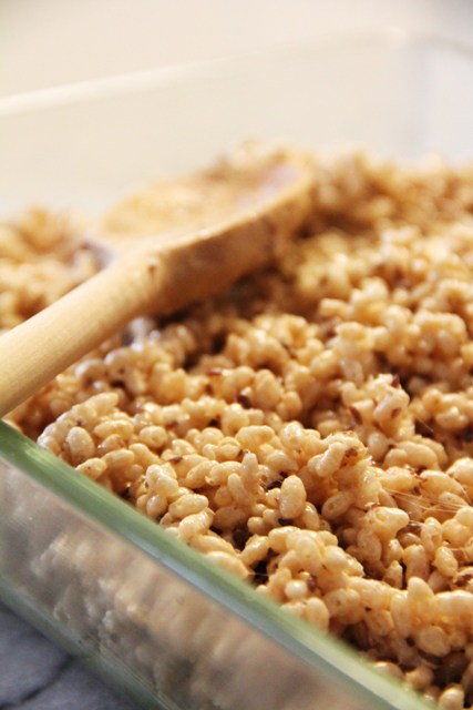 Whole Wheat Rice Crispie Squares..Seriously! | Heather Cameron
