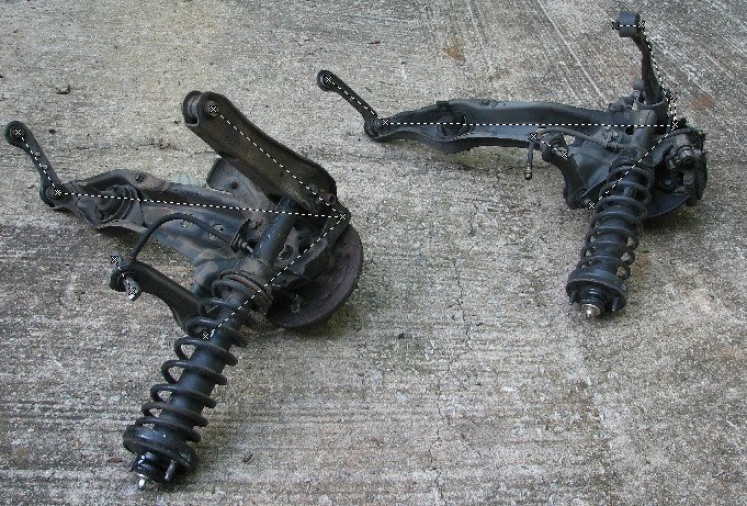 Our Lady of Perpetual Downforce: Rear End Swap