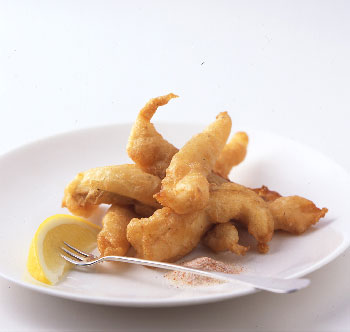 Melissa Cooks Gourmet: Fricos and Sole Goujonettes with Paprika Salt