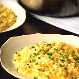 SOUNDING MY BARBARIC GULP!: Cheddar Cheese Risotto