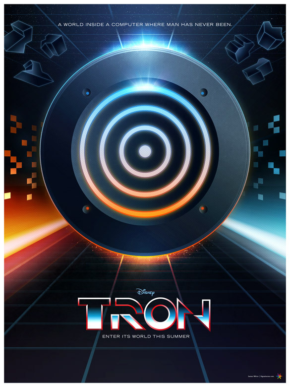 Tron: Poster trilogy | Digital Art, Photography, Inspiration And Resources