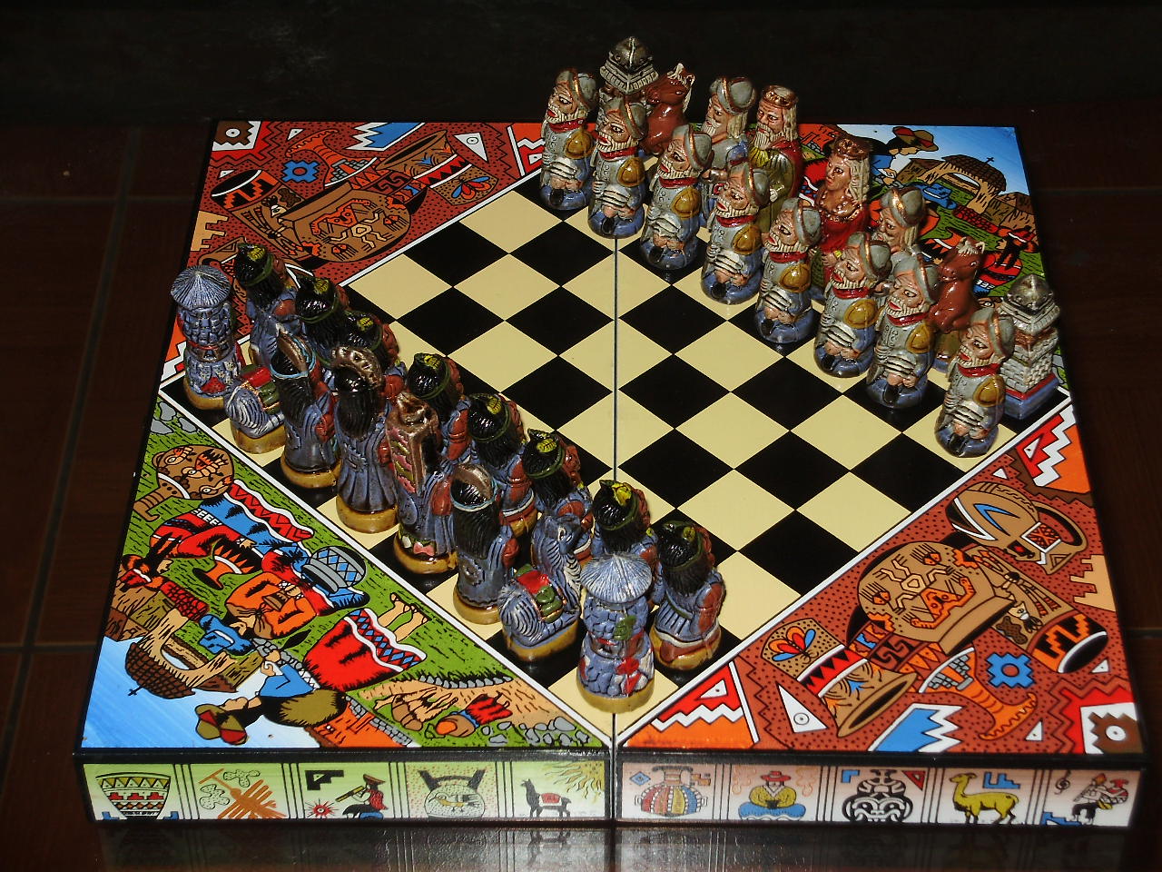 Artesanias E&E Peruvian Art for the World: PERUVIAN CHESS SET