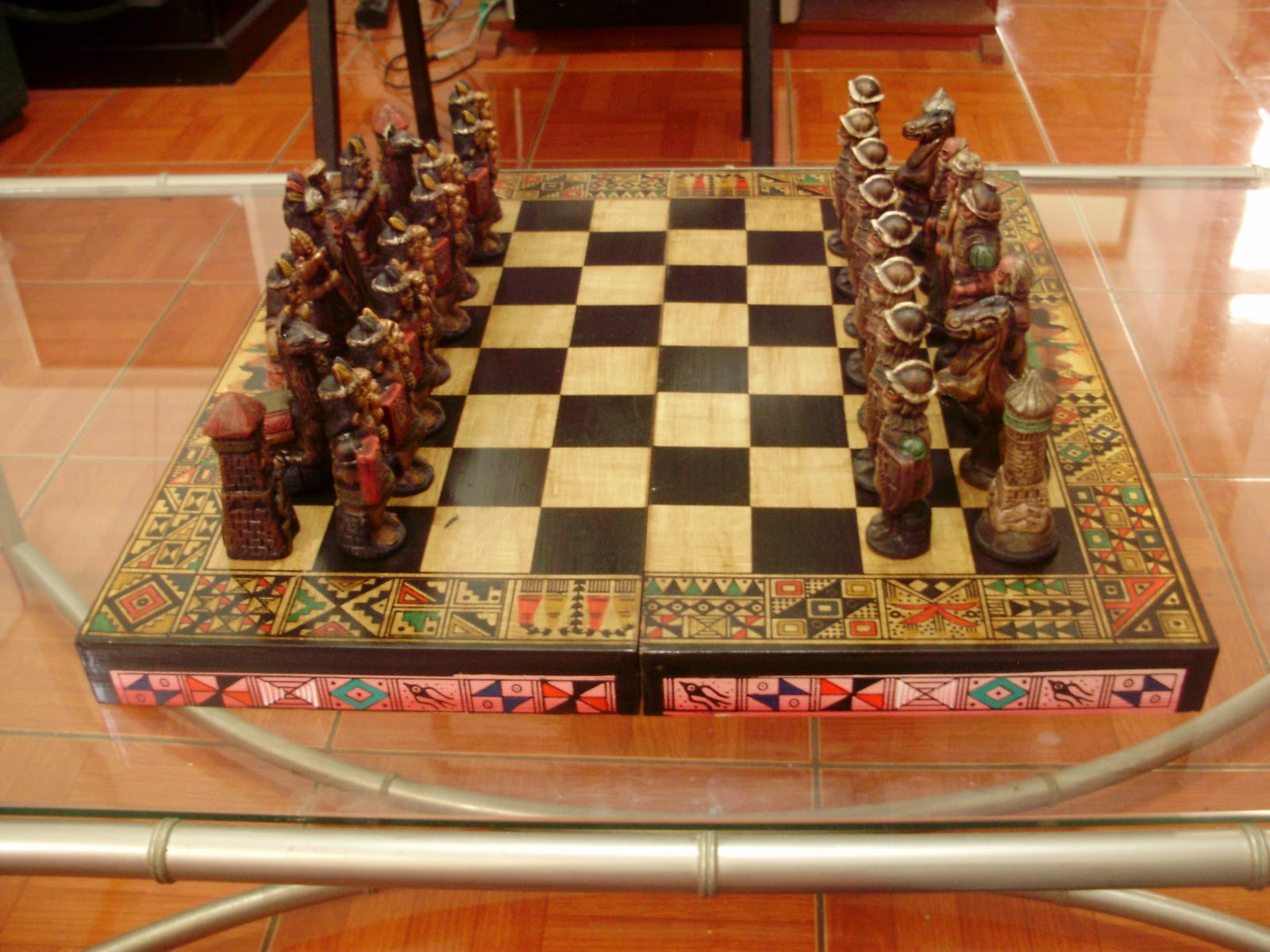 Artesanias E&E Peruvian Art for the World: PERUVIAN CHESS SET / AJEDREZ ...