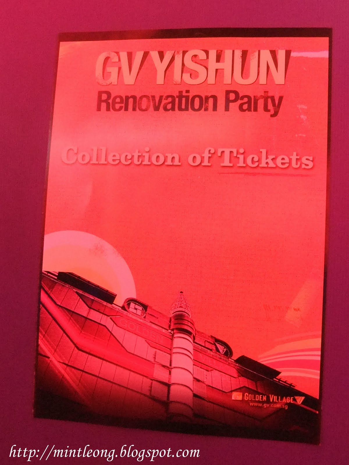 Mint.Music: GV Yishun Renovation Party + PCK movie premiere