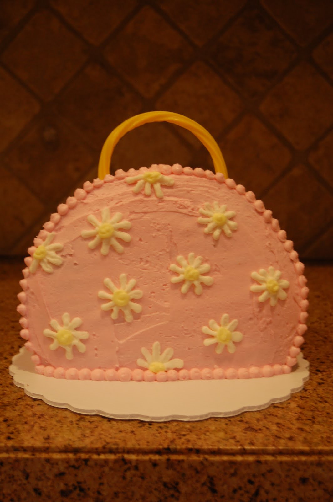 Sweet Rebellion: Pink Purse Birthday Cake