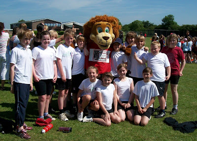 Charsfield Primary School Blog: Athletics at Debenham High School