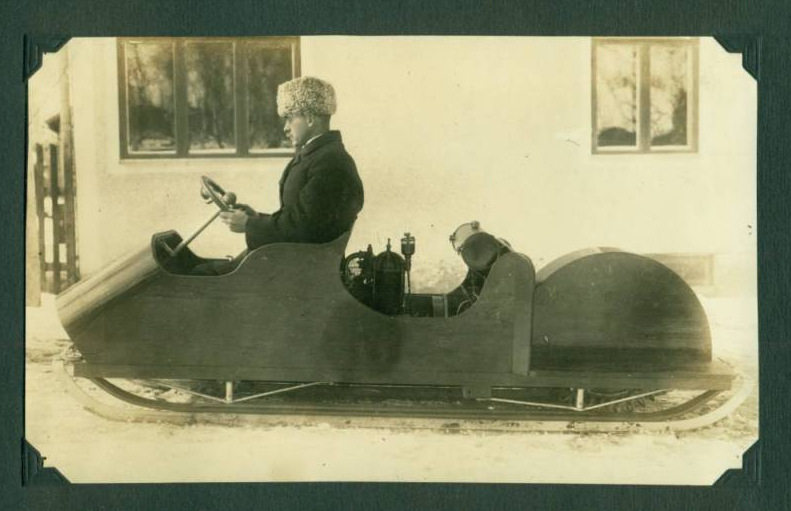 Anonymous Works: 1920's Archive of a Snowmobile Inventor
