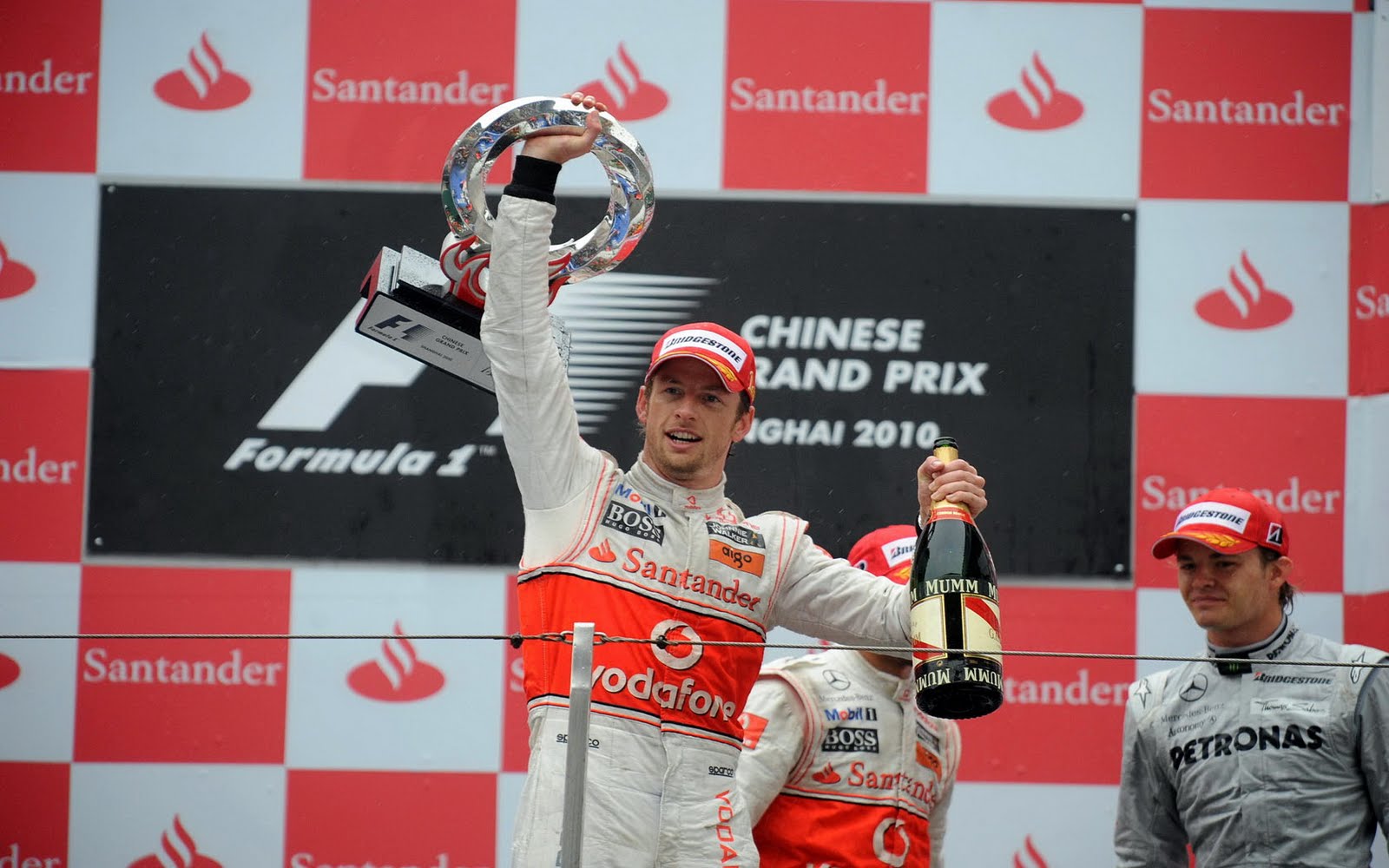 2010 CHINA GP: BUTTON WINS AGAIN, 1-2 FOR McLAREN - FORMULA 1